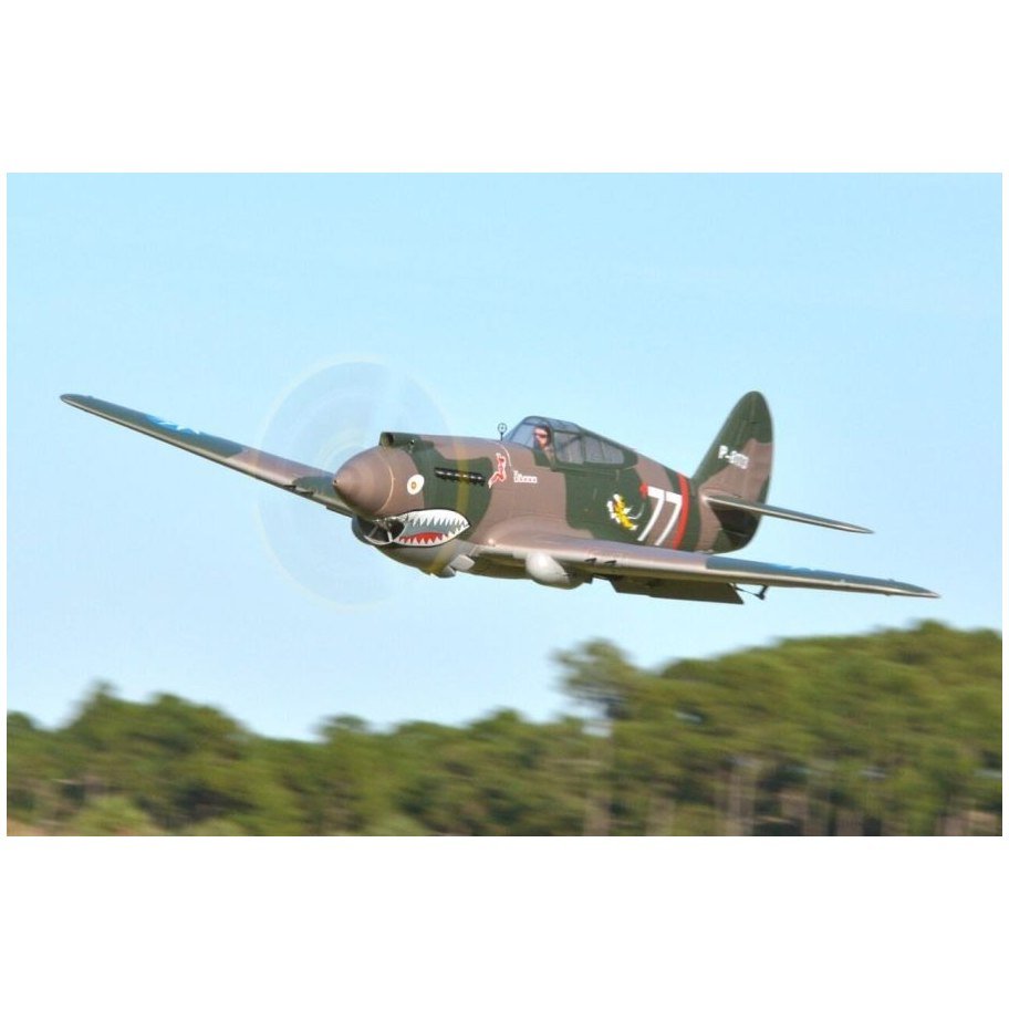 FMS Jagdflugzeug P-40B Warhawk 1400mm PNP - Warbird RC